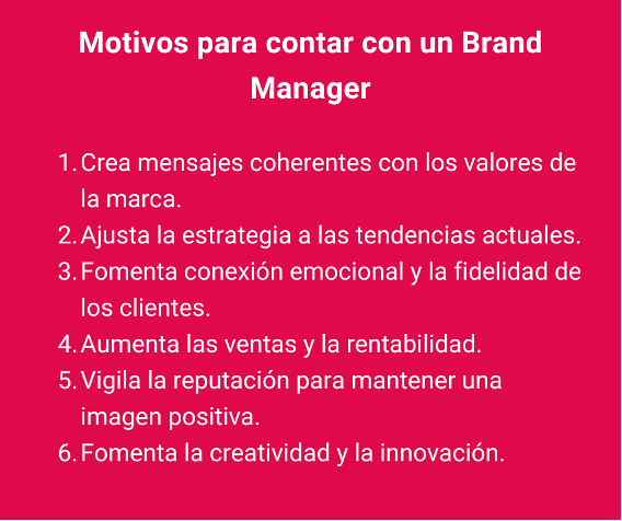 Brand Manager: ¿Qué es y qué hace?